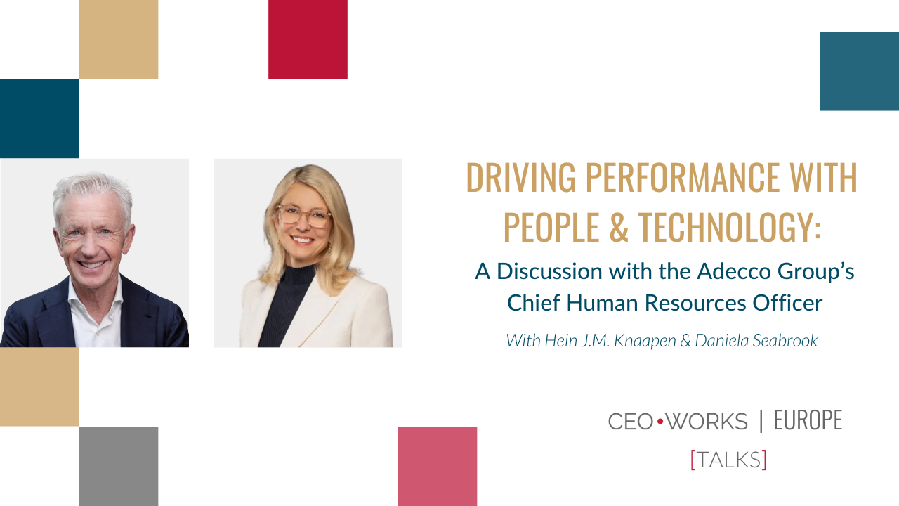 Adecco Group's CHRO: How AI and People Strategy Drive Performance